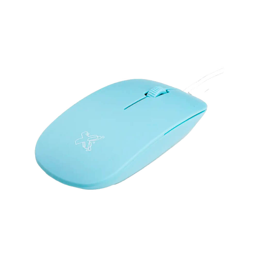 Mouse C/ Fio Surface USB Azul 1200dpi - Maxprint - Papelex